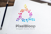 Pixel Bloop Logo, a Branding & Logo Template by Diersyanart