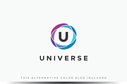 Universe - U Logo, a Branding & Logo Template by yopie