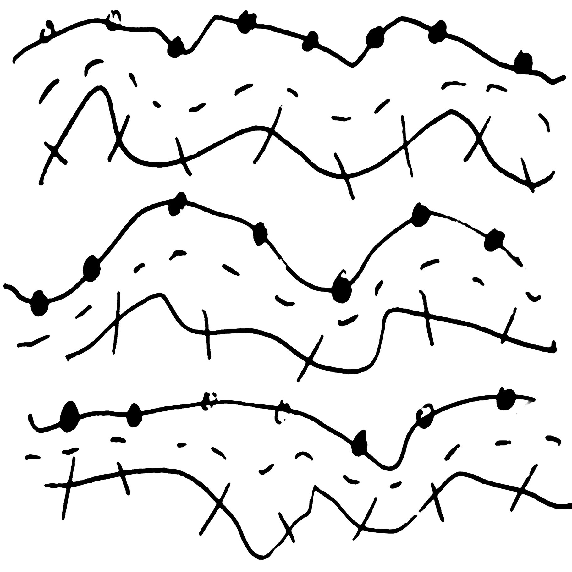 Irregular Lines Texture Pattern, a Pattern Graphic by DanFLCreativo