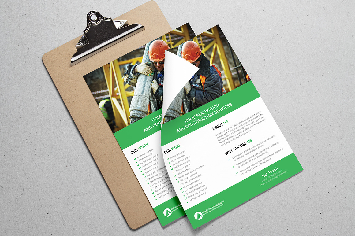 Development Flyer Template, a Flyer Template by UI_Expert