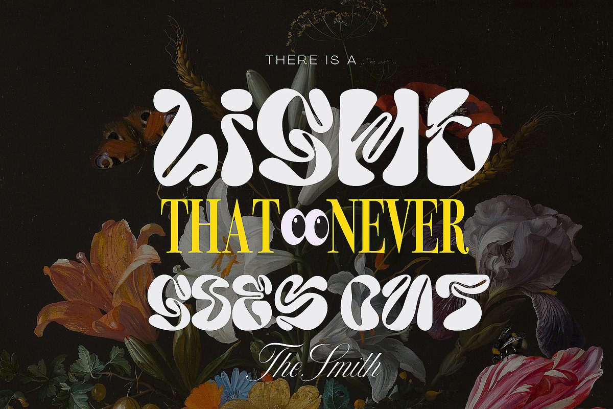 Flawless Experimental Font