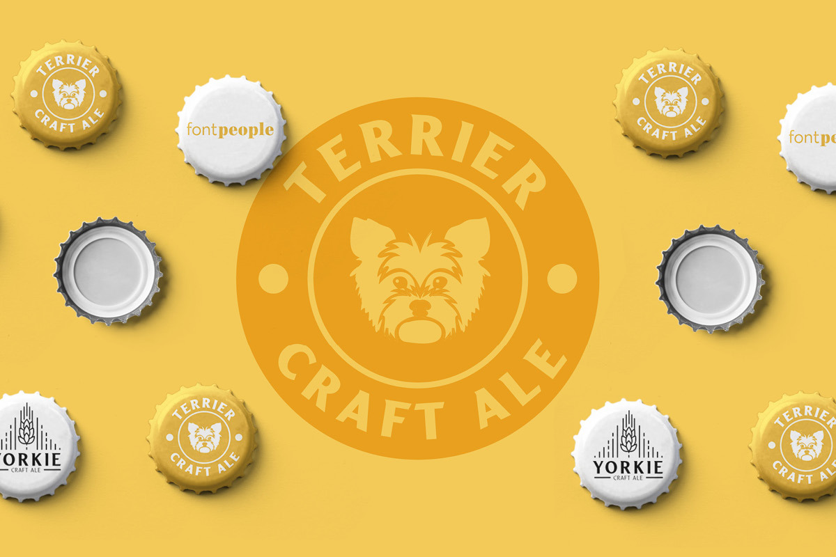 Yorkie font family by Fontpeople