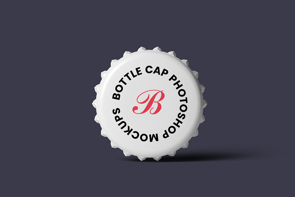 Bottle Cap Mockups, a Packaging Mockup by artimasa