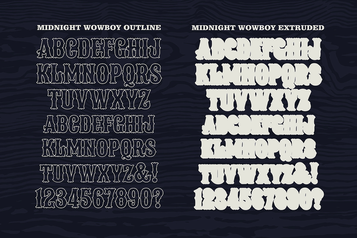 Midnight Wowboy Font