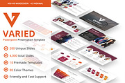 Varied PowerPoint Template, a Presentation Template by GraphicStan