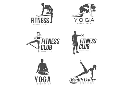 Aerobic workout logo, a Healthcare Illustration by Handy Trendy