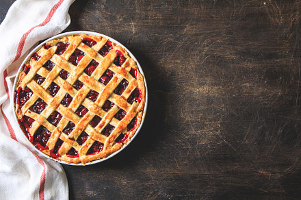 Autumn pie and cakes baking background | Food Images ~ Creative Market