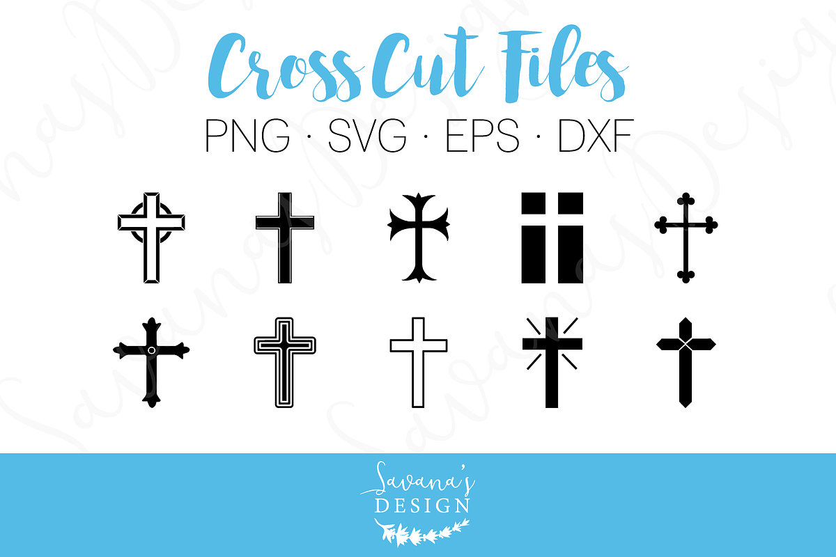 Cross Cut Files and Clipart, a Decorative Illustration by SavanasDesign