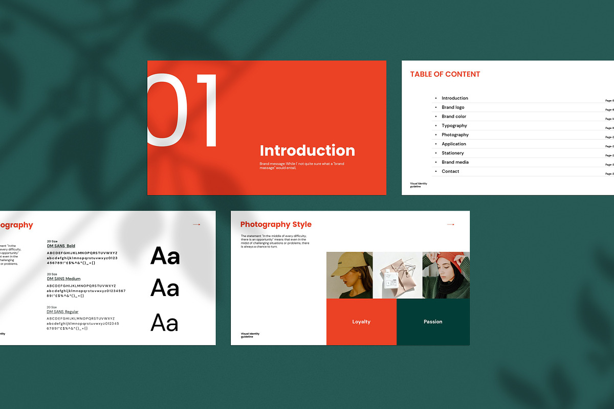 Branding Guideline Template, a Presentation Template by Studio Industry