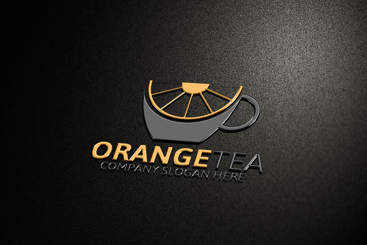 Orange Tea Logo, a Branding & Logo Template by Josuf Media