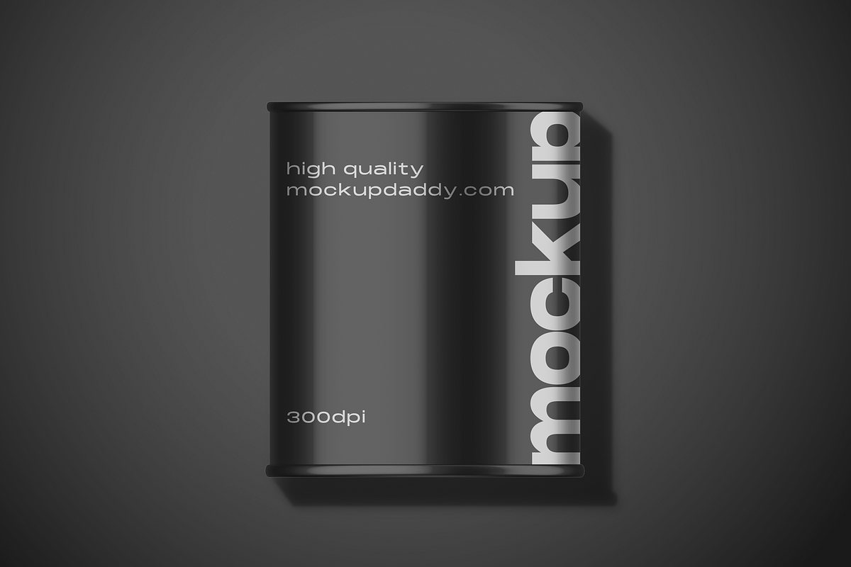 Tin Container Mockup, a Product Mockup by Mockupdaddy