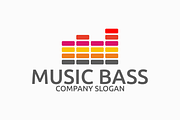 Music Bass Logo | Branding & Logo Templates ~ Creative Market