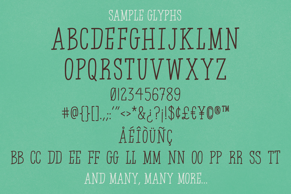 Boy Detective Font, a Serif Font by Turncoat Studio | Creative Market
