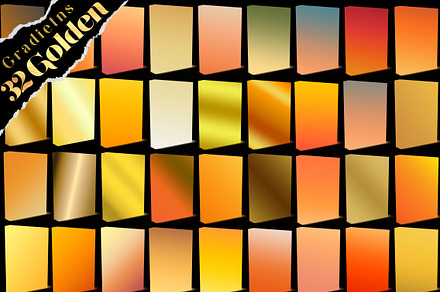 Set of Colorful Gradients .AI .GRD, a Gradient Add-On by Juksy ...
