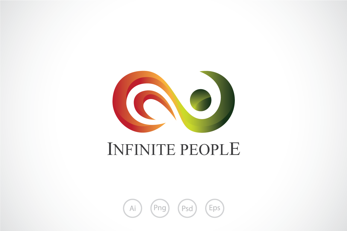 Infinite Wave People Logo Template, a Branding & Logo Template by ...