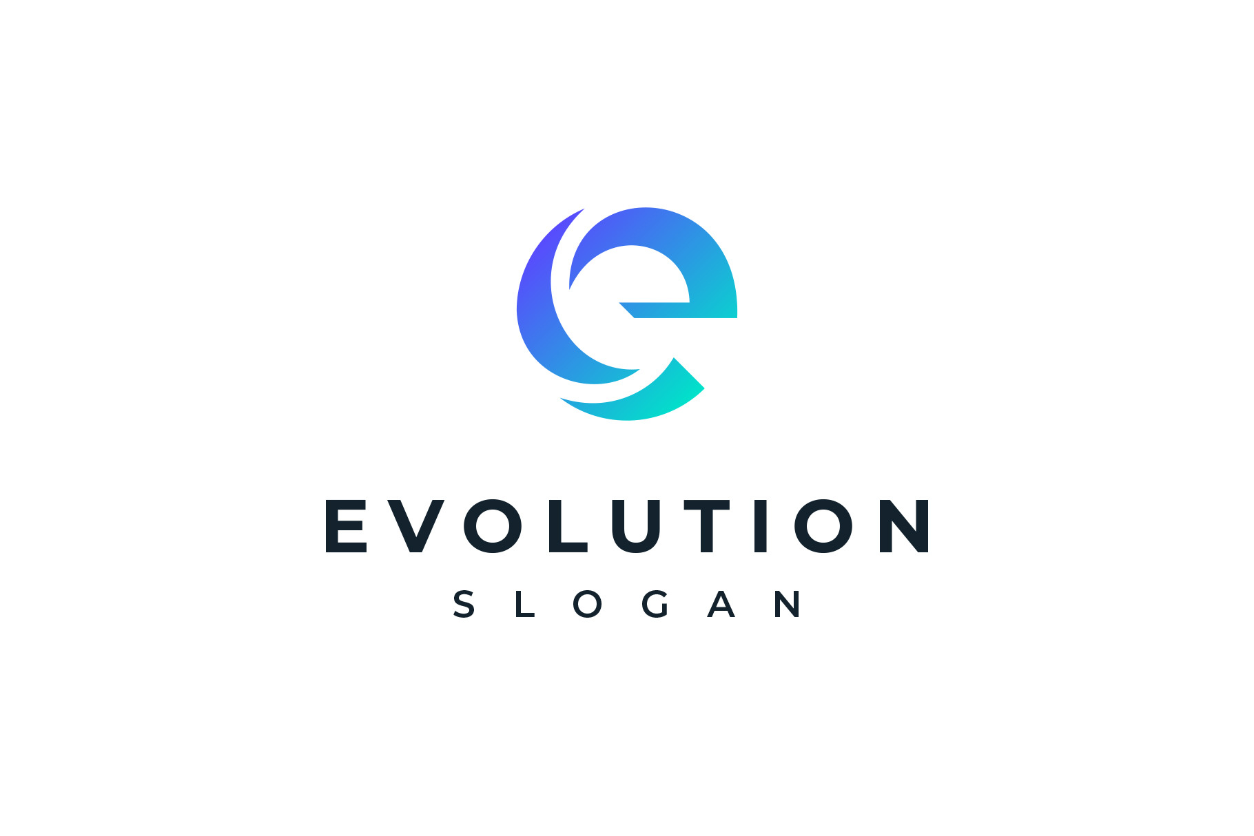 Evolution Letter E Logo Design, a Branding & Logo Template by brandphant