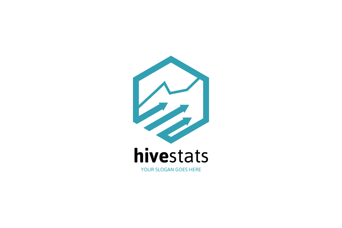 Hive Stats Logo, a Branding & Logo Template by MLJ studios