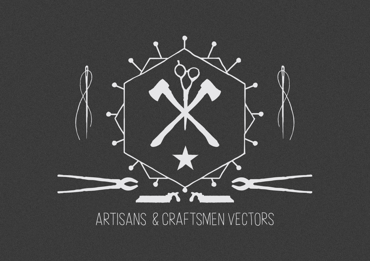 Artisans & Craftsmen Vector Bundle, an Illustration by danielcomerci