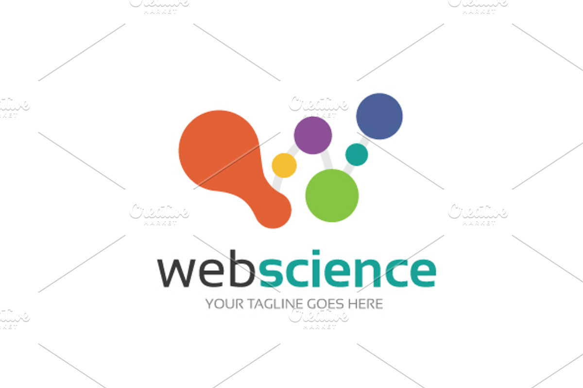 Web Science Logo Template, a Branding & Logo Template by Vectorwins ...