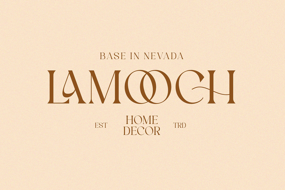 Agina Elegance Serif Font, a Serif Font by RantautypeStudio