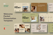 Welcome Packet Presentation Template, a Presentation Template by Arts ...