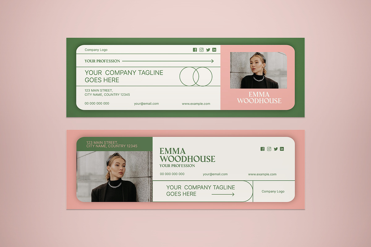 Aesthetic Email Signature, an Email Template by graphicook