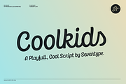 CoolKids Regular, a Handwriting Font by SevenType
