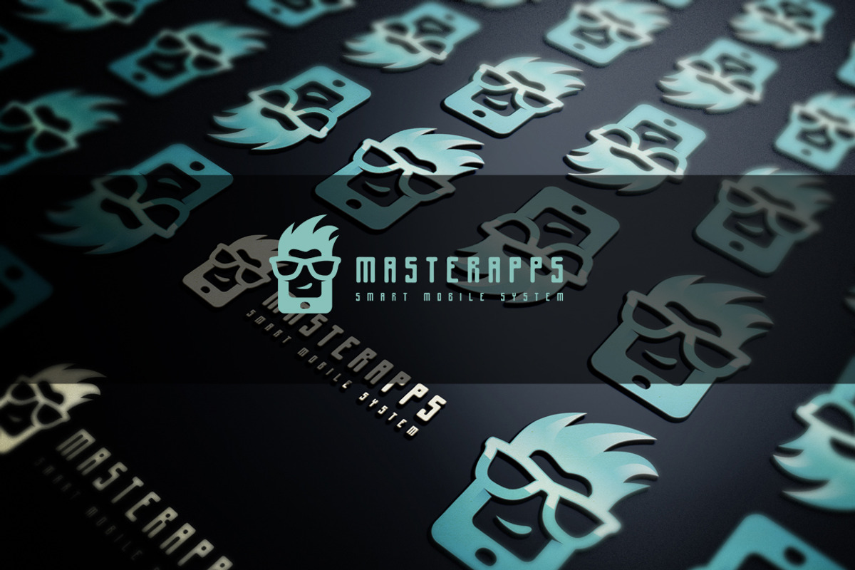 Mobile App Logo, a Branding & Logo Template by AlfianBrand