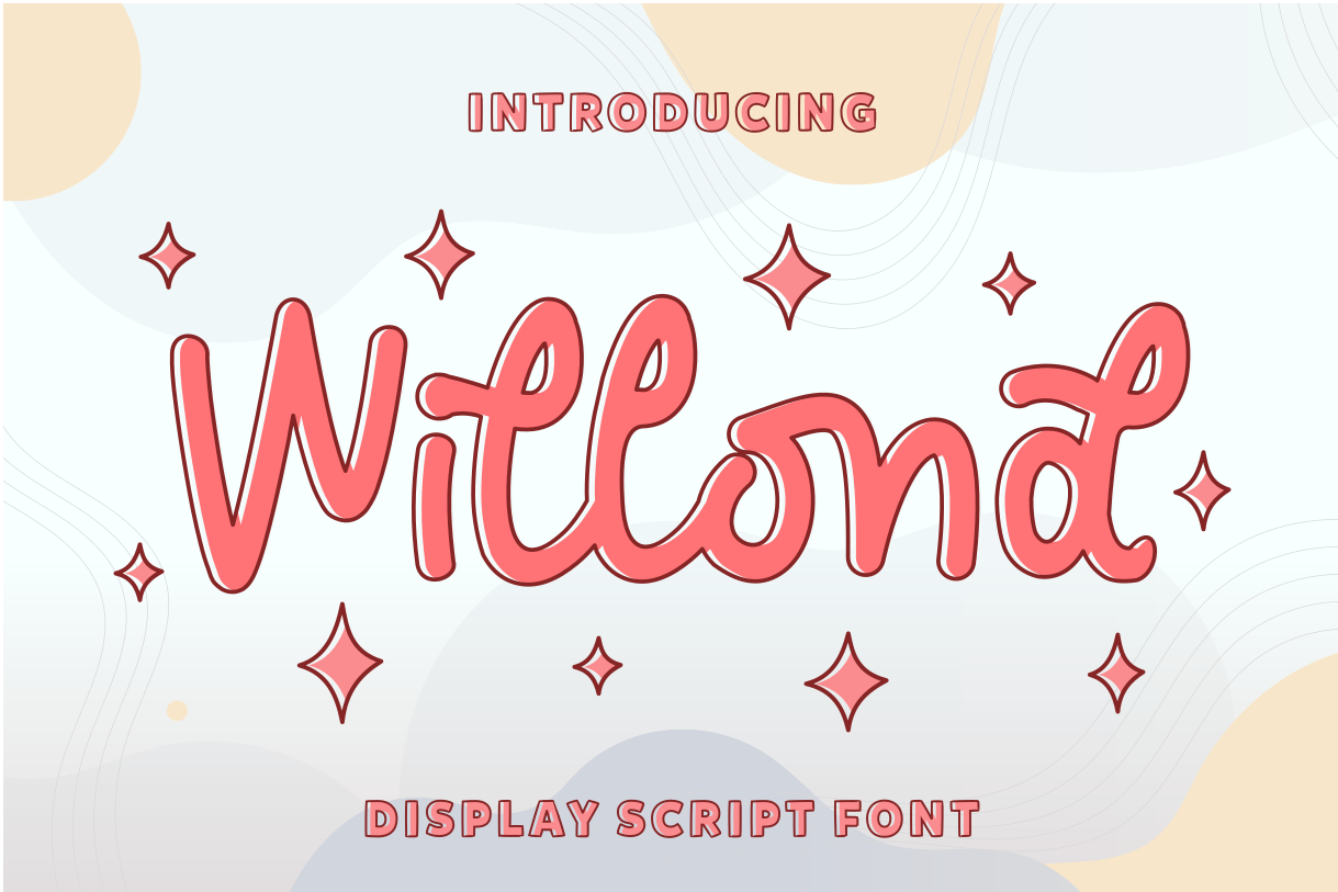 Willond Display Script Font | Creative Market