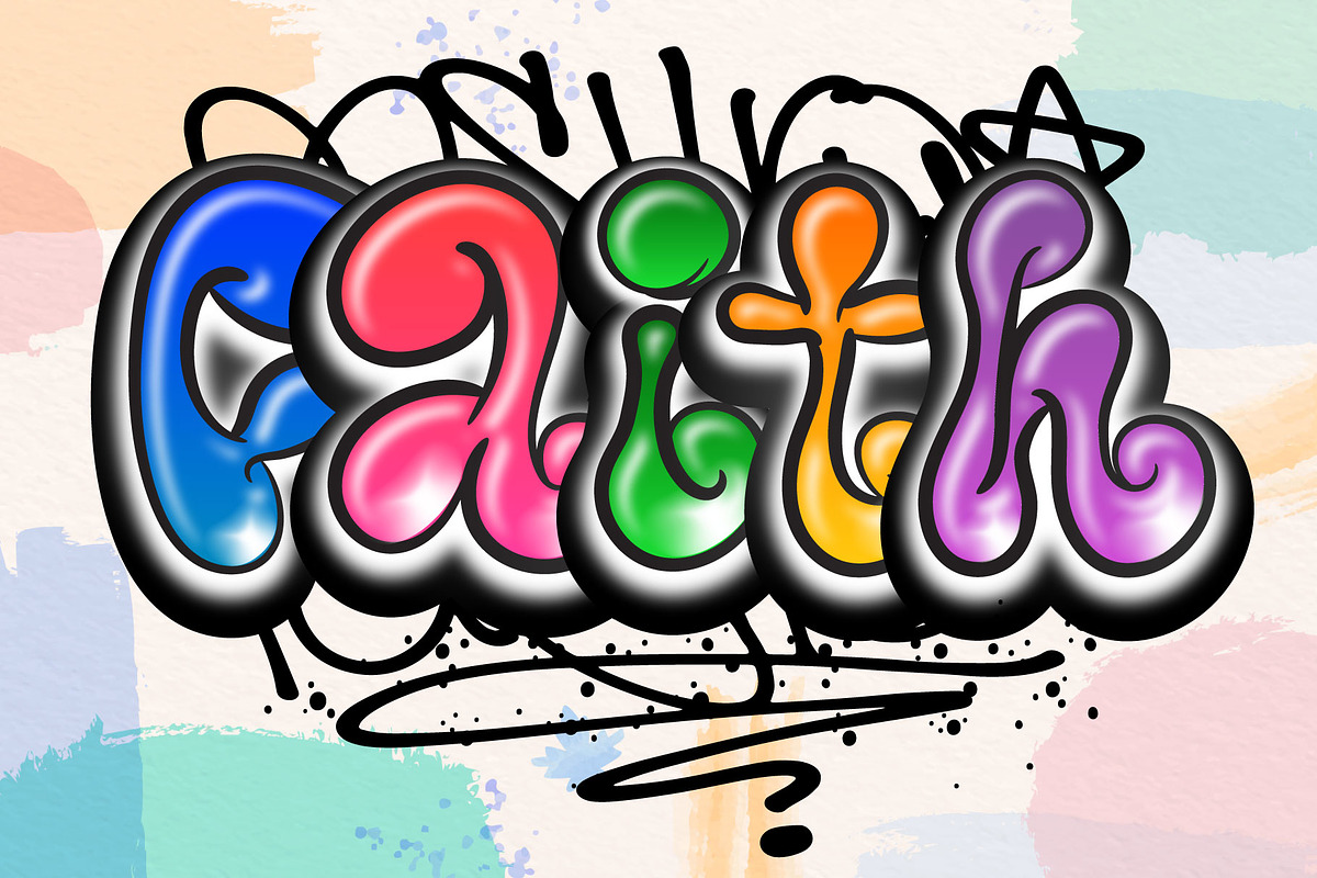 Graffiti Font - Street art font