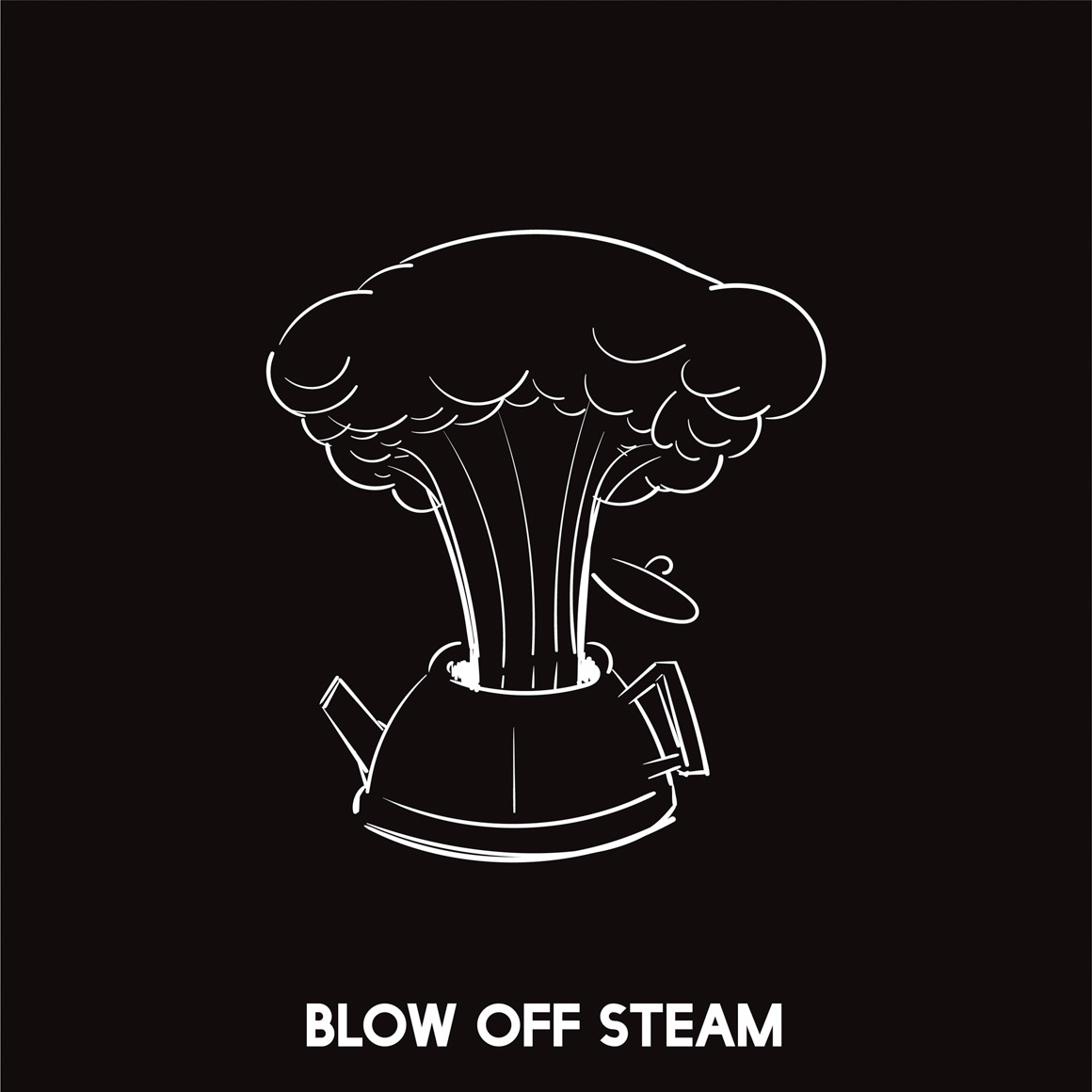Blow off steam idiom vector, an Illustration by rawpixel