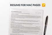 Resume Template for Apple Mac Pages