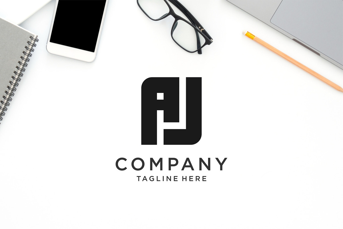 monogram logo design - SVG file, a Branding & Logo Template by BARONSTD