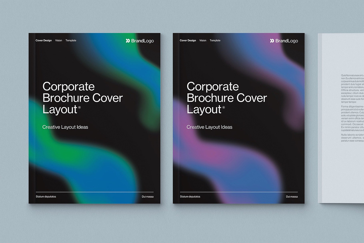 Creative Brochure Cover Template, a Brochure Template by BrandPacks