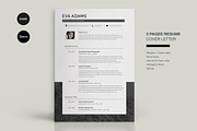 Resume Eva, a Resume Template by Estartshop