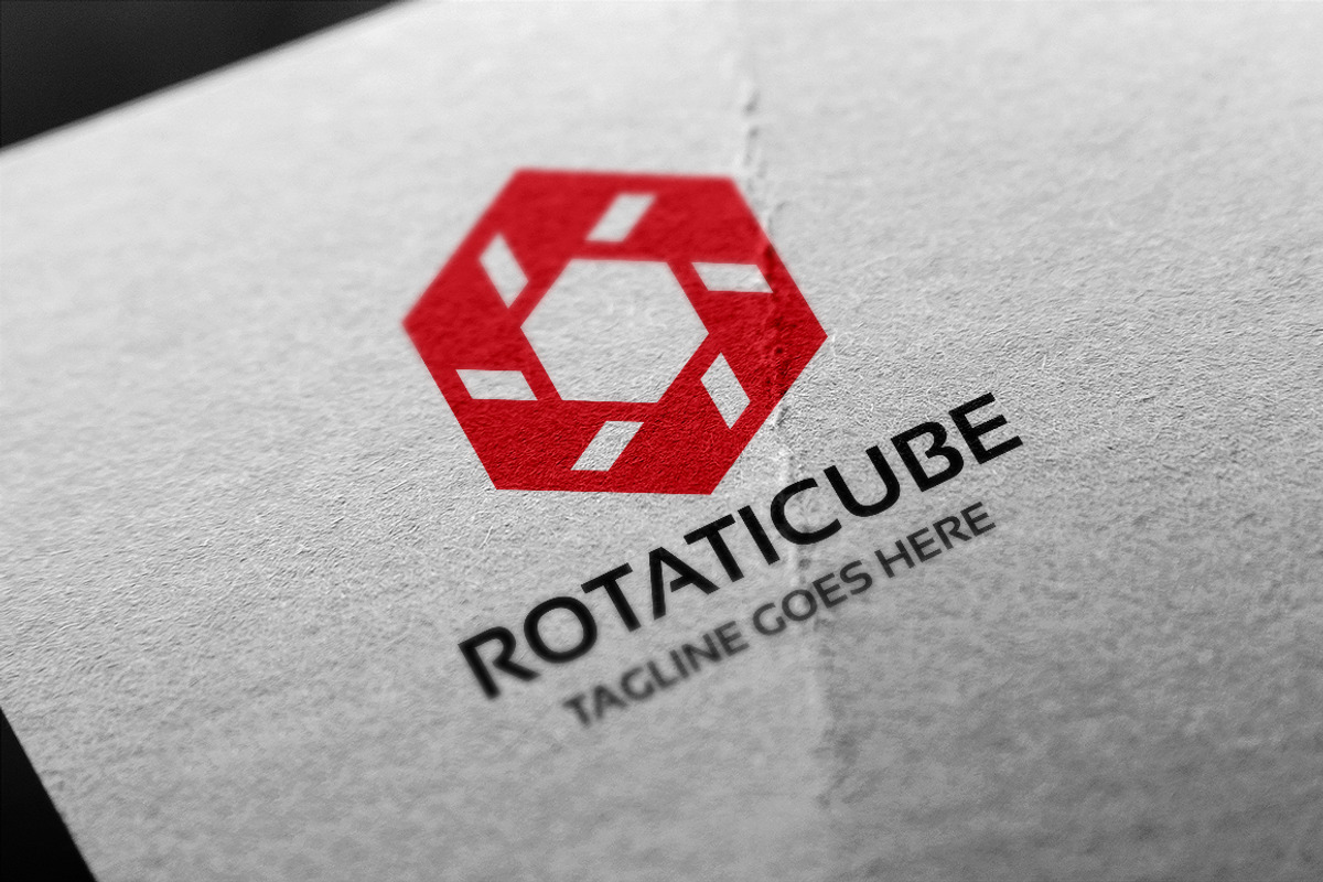 Rotaticube Logo, a Branding & Logo Template by Design_Planet