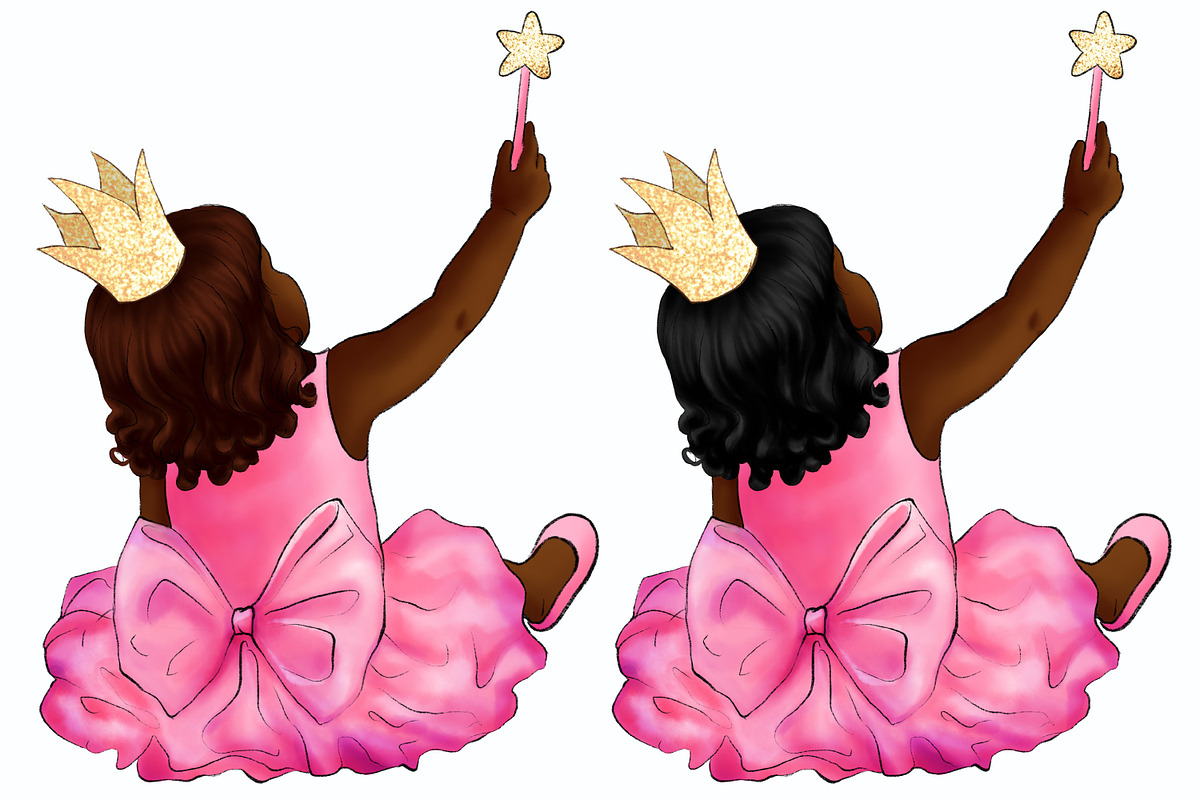 My Little Princess Art, Little Girl, a Decorative Illustration by ...