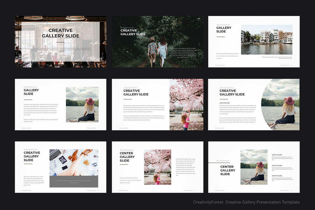 Creative Gallery PowerPoint Template, a Presentation Template by ...
