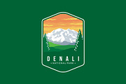Denali National Park Emblem Logo, a Branding & Logo Template by swarnstudio