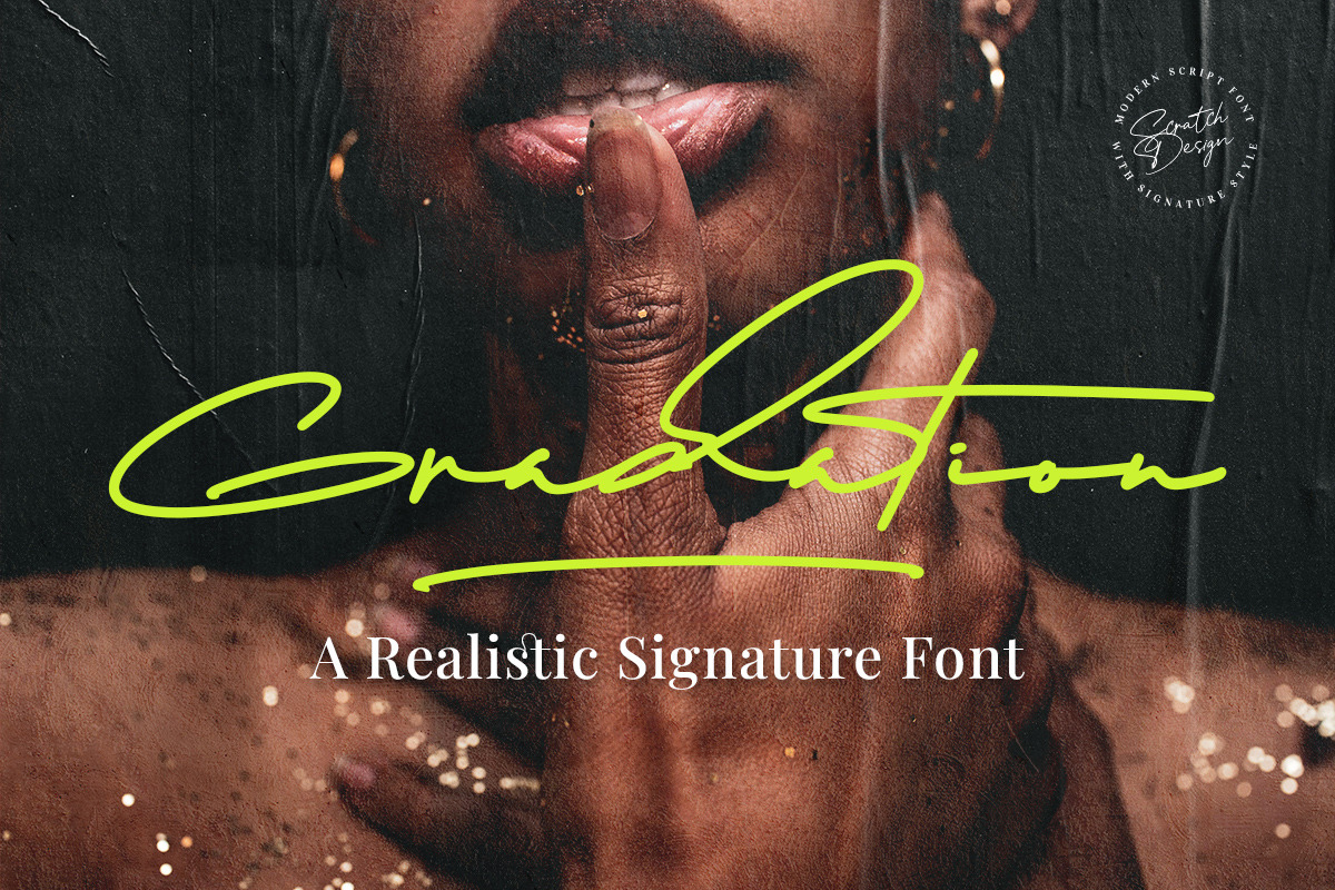 Gradation - Realistic Signature Font | Creative Market