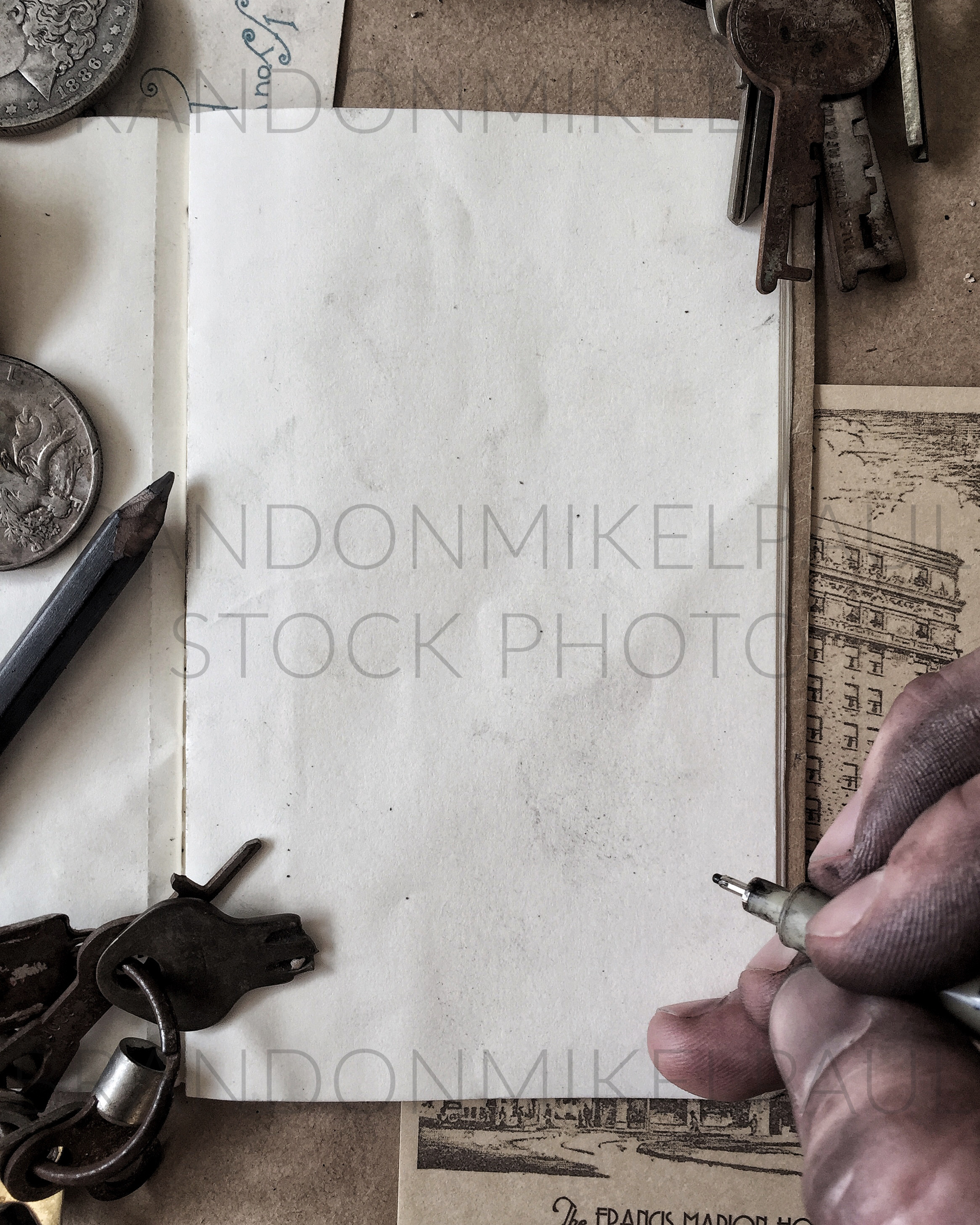 Vintage Styled Instagram Mockup #003, a Social Media Template by ...