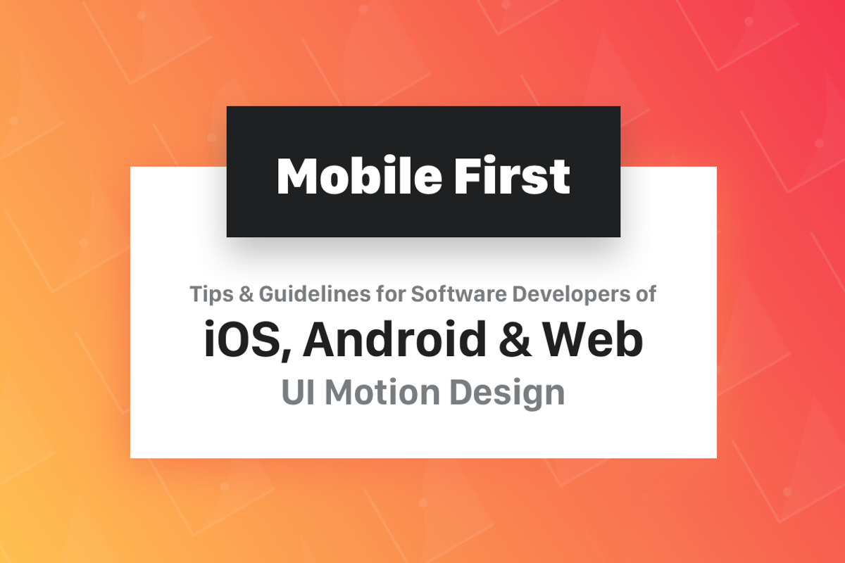 UI Motion Design Specs Template, a Templates & Theme by UX Misfit Store