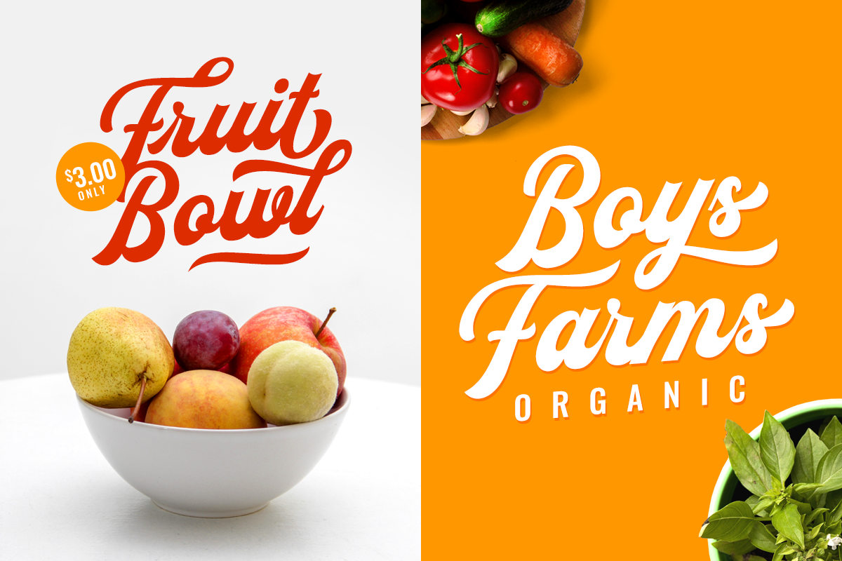 Flanders Script, a Script Font by Letterhend Studio