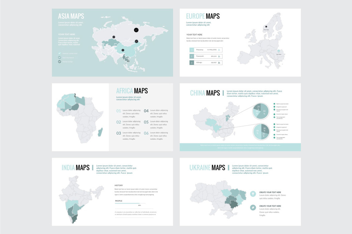 DETAIL MAPS - Google Slide Template, a Presentation Template by Shafura