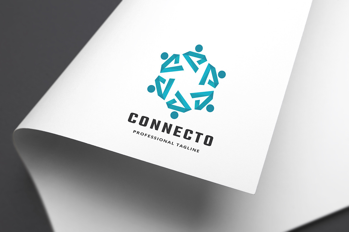 Connecto Logo, a Branding & Logo Template by Design_Planet