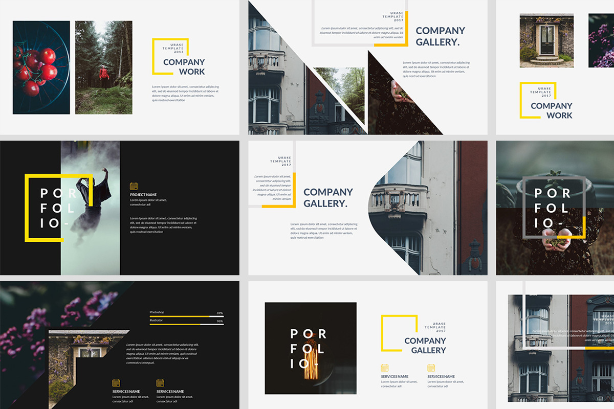 Urase - Creative Powerpoint Template, a Presentation Template by One ...