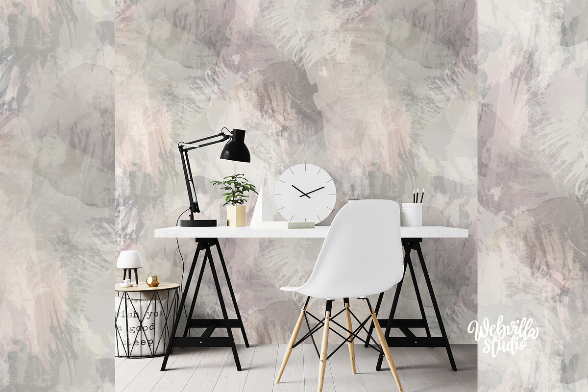 Misty Elegance Wallpaper, a Wallpaper Graphic by Webvilla Studio