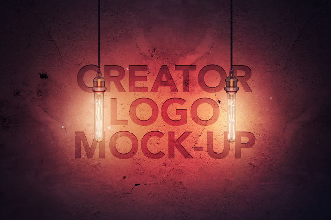 Creator Logo Mock-up / Light Edition, a Product Mockup by GK Creative