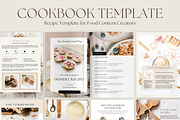 Cookbook Recipe Template, a Flyer Template by Graphics Lounge Studio ...