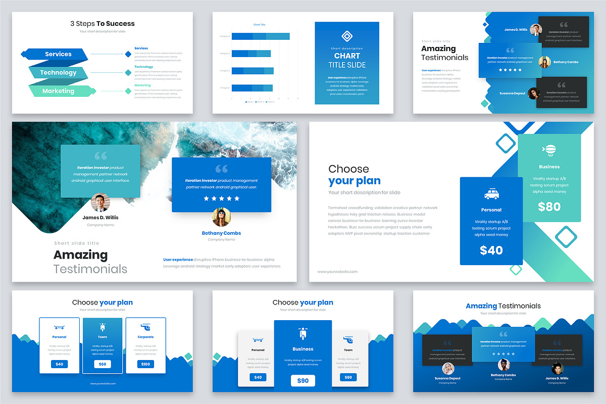 Switch Powerpoint Template, a Presentation Template by Reshapely